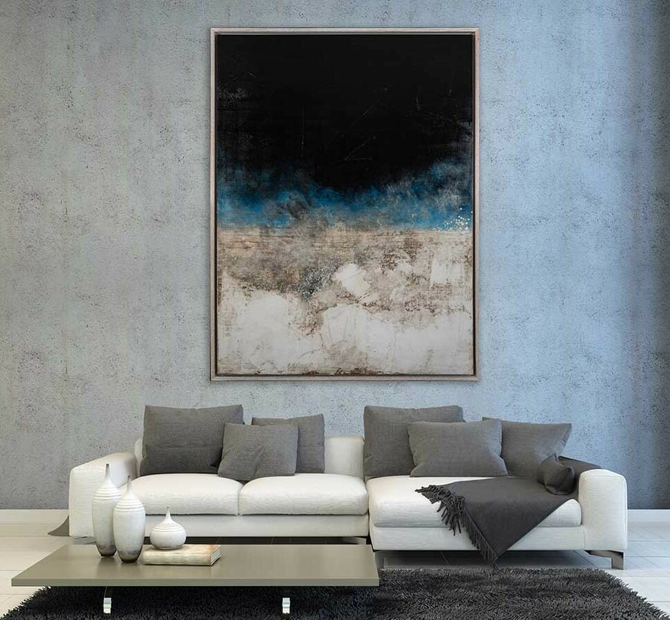 Mueble de España - Products - ELECTRIC BLUE original painting \(Javier ...