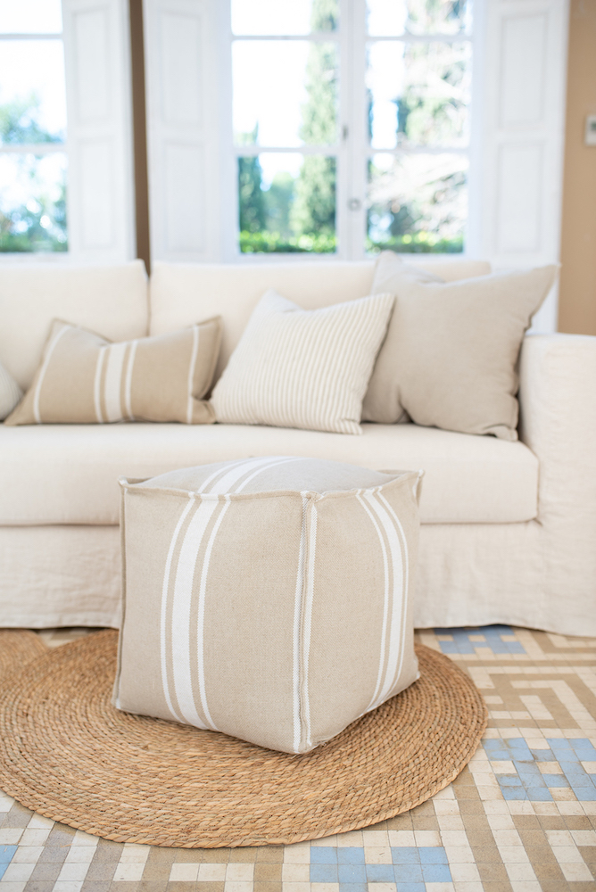 Mueble de España - Productos - Pouf STRIPED