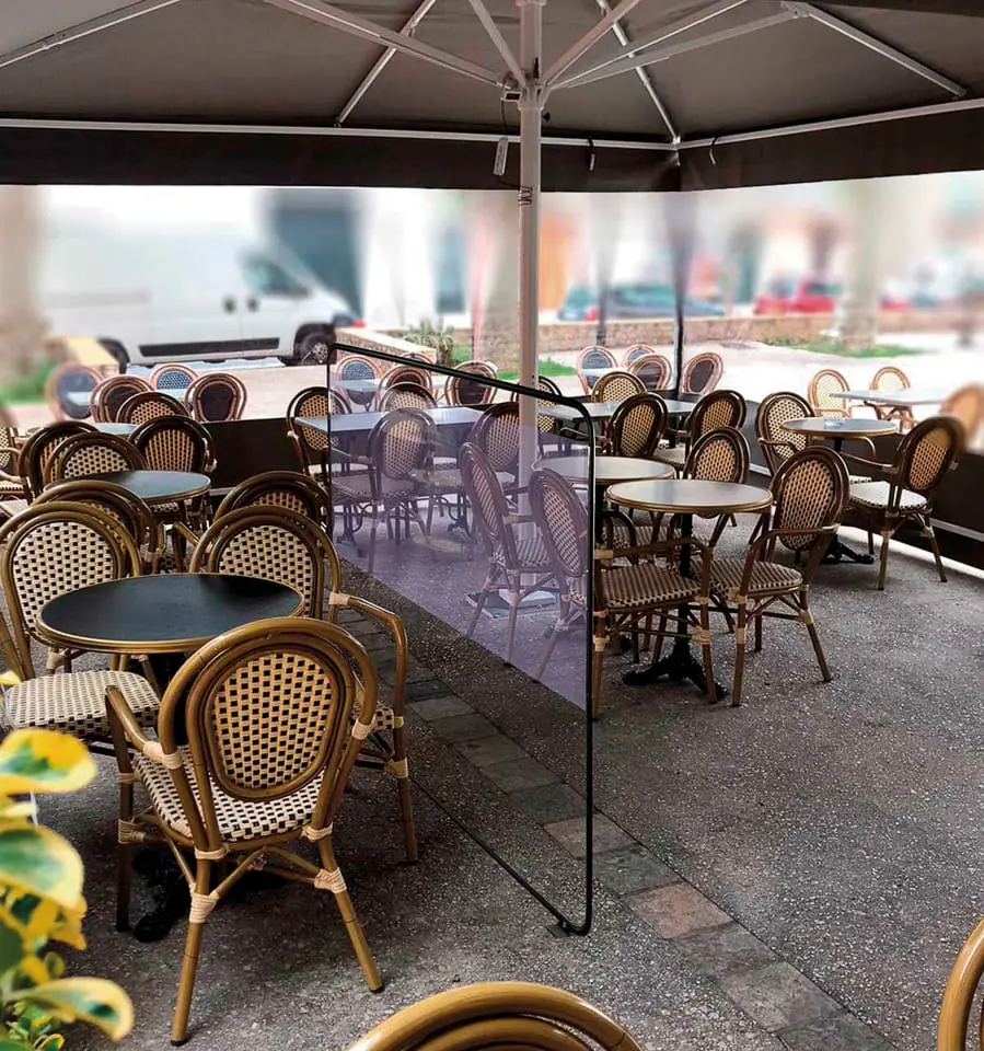 Mueble de España - Products - SPR150PVC transparent terrace divider