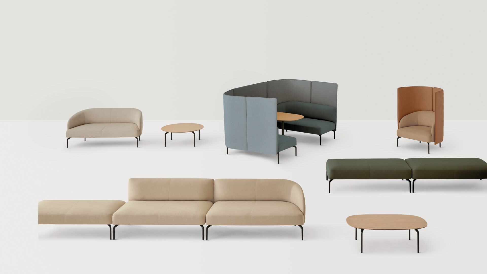 Mueble de España - Products - KERN modular seating system